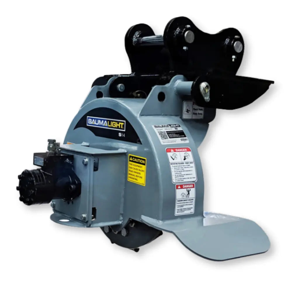 Baumalight S14 Stump Grinder For 1 - 2 Ton Mini Excavators – Carson ...