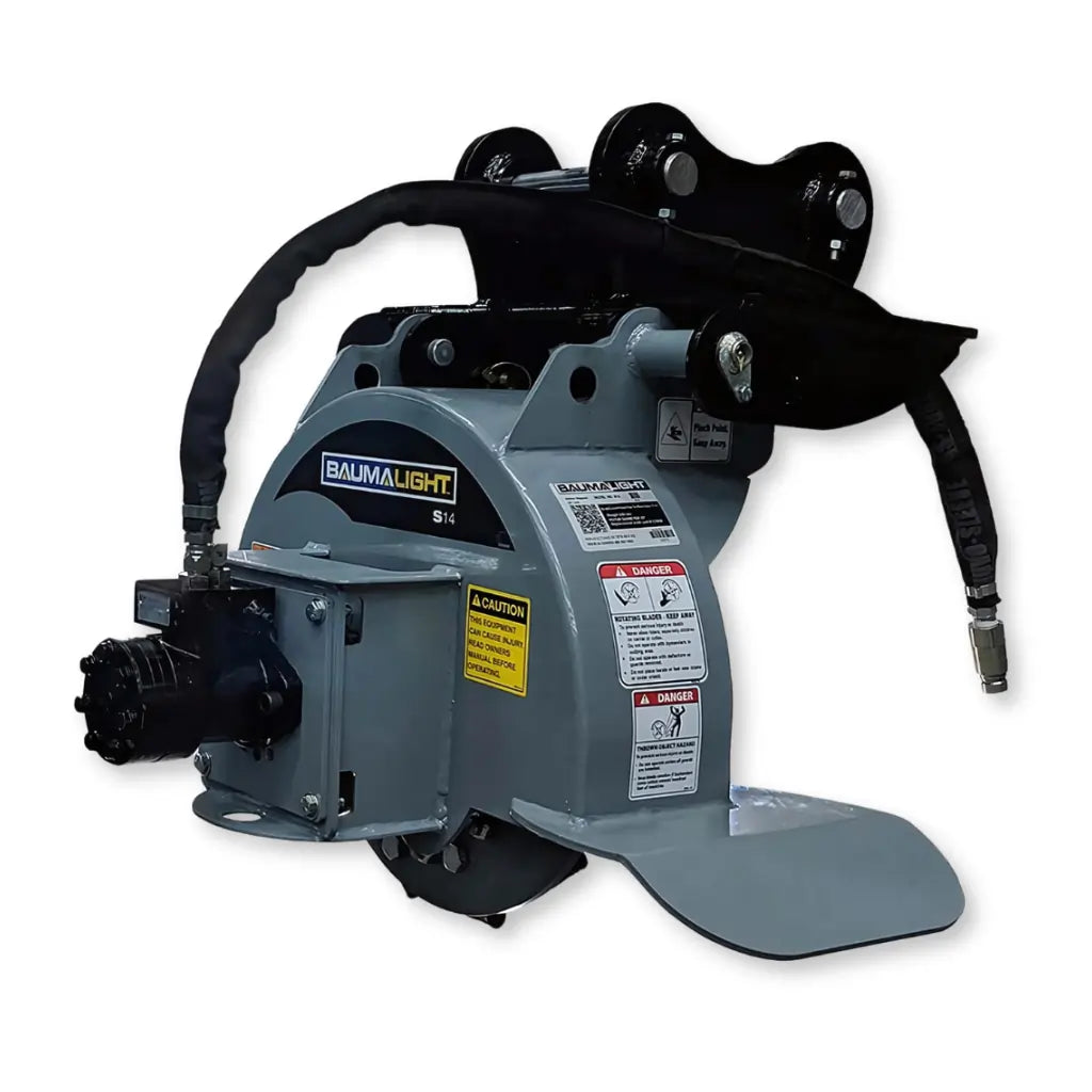 Baumalight S14 Stump Grinder For Mini Skid Steers – Carson Attachments